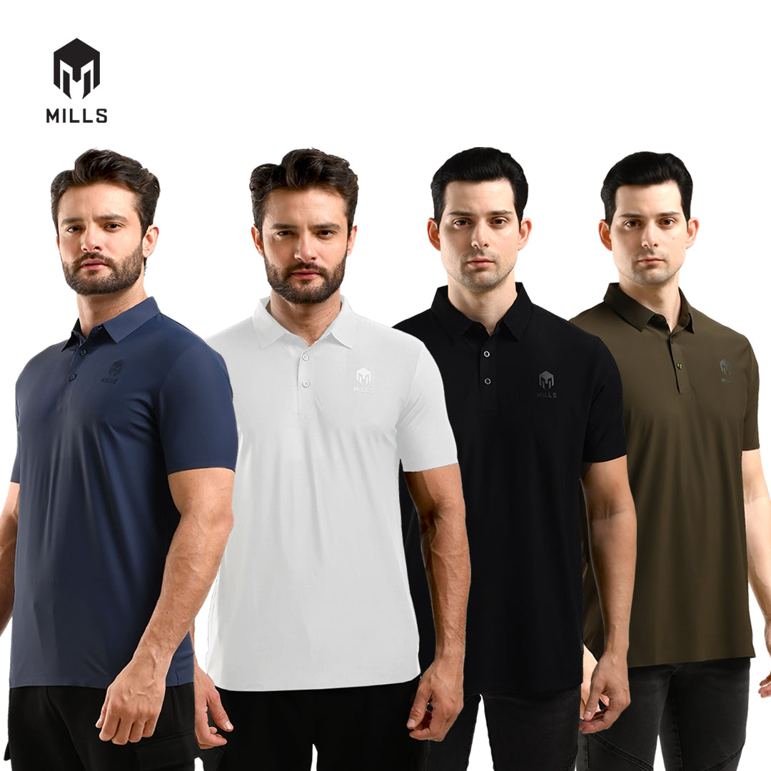 MILLS Polo Shirt Sport Style Force Polo Shirt 17104
