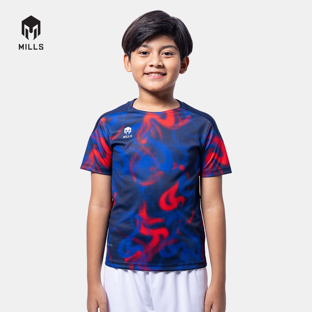 MILLS BAJU OLAHRAGA SEPAKBOLA FUTSAL SOCCER AURA FOOTBALL JERSEY KIDS