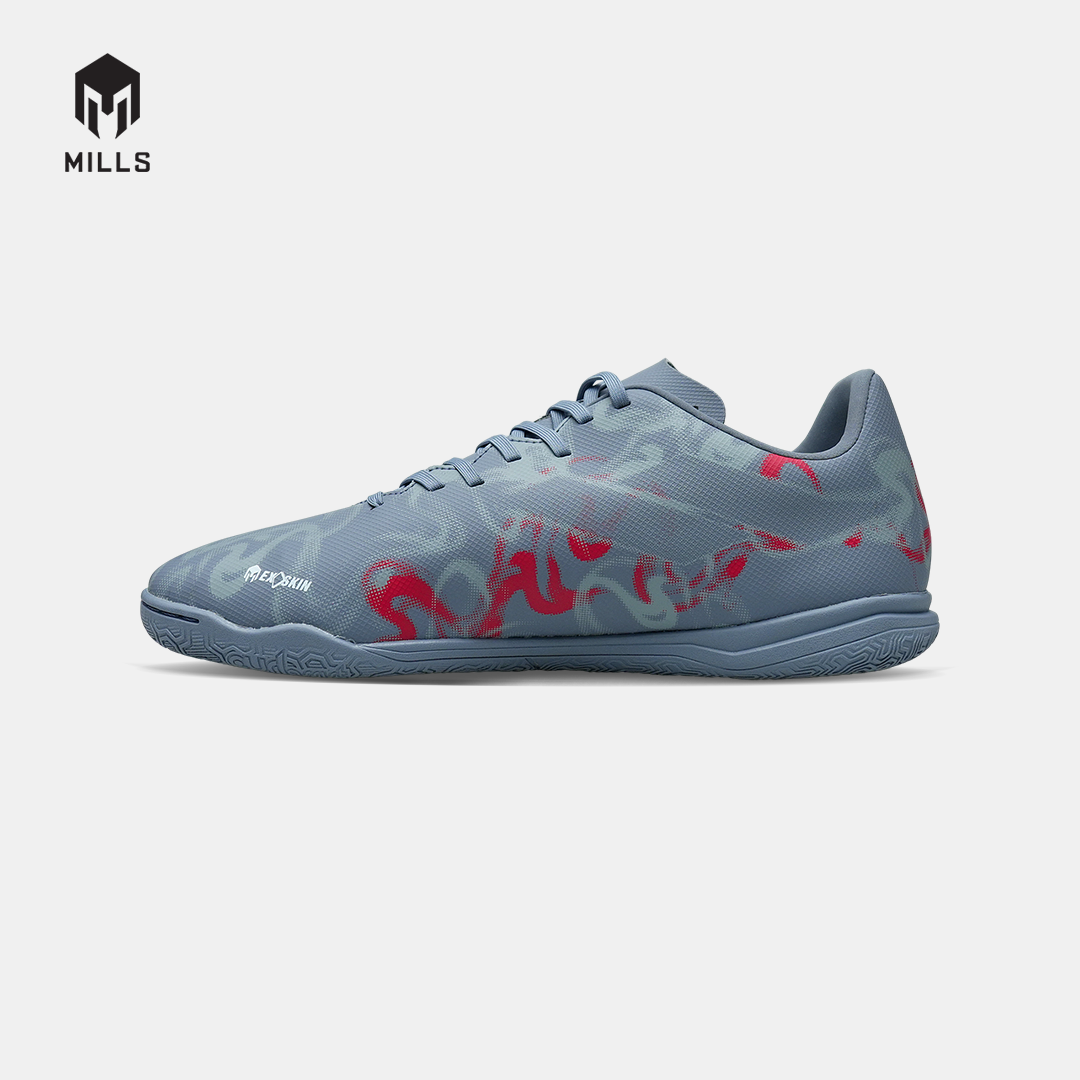 MILLS SEPATU FUTSAL AURA IN GREY/RED/WHITE 9407704