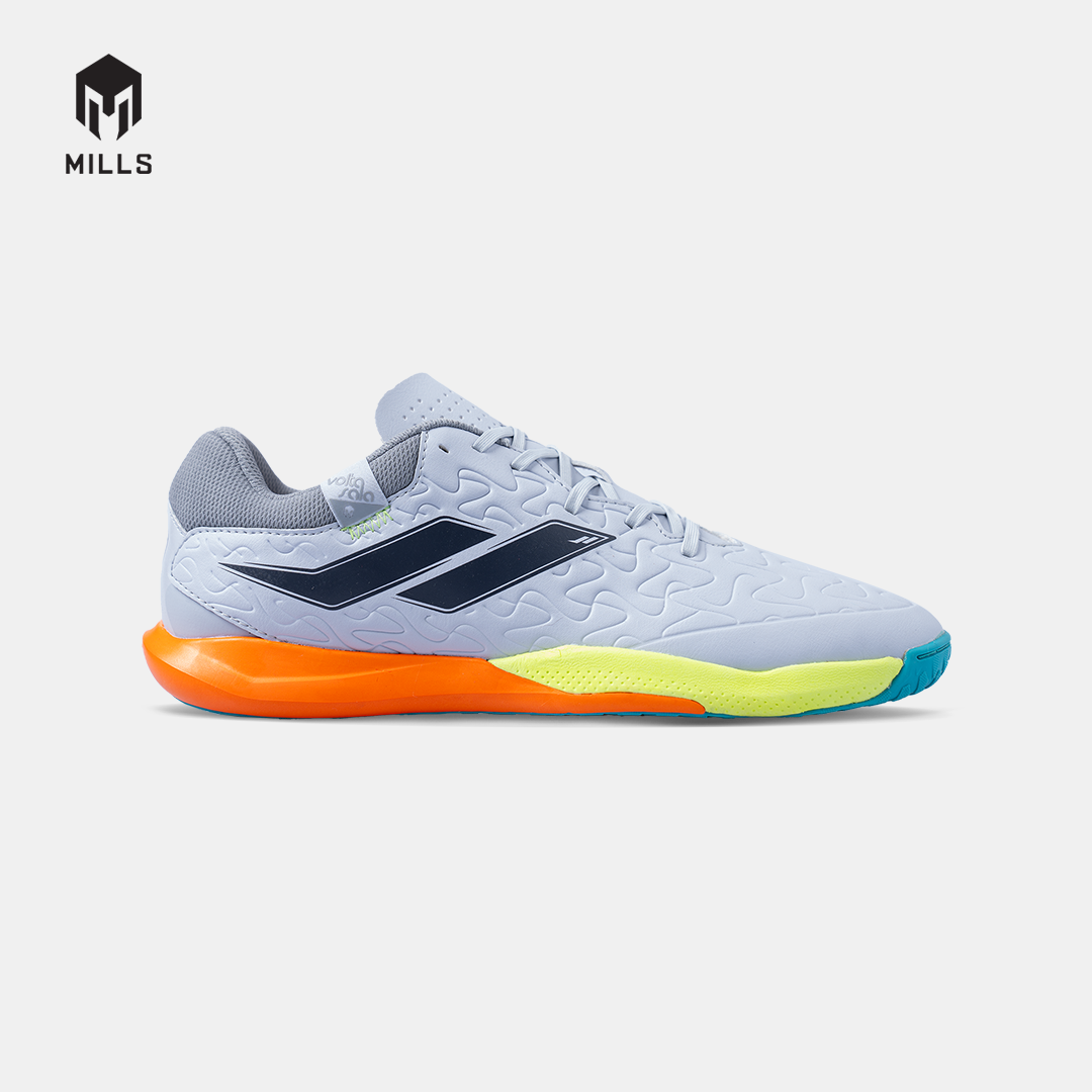 MILLS SEPATU FUTSAL VOLTASALA APEX M2 PRIME LT.GREY/GREY/MULTICOLOR 95