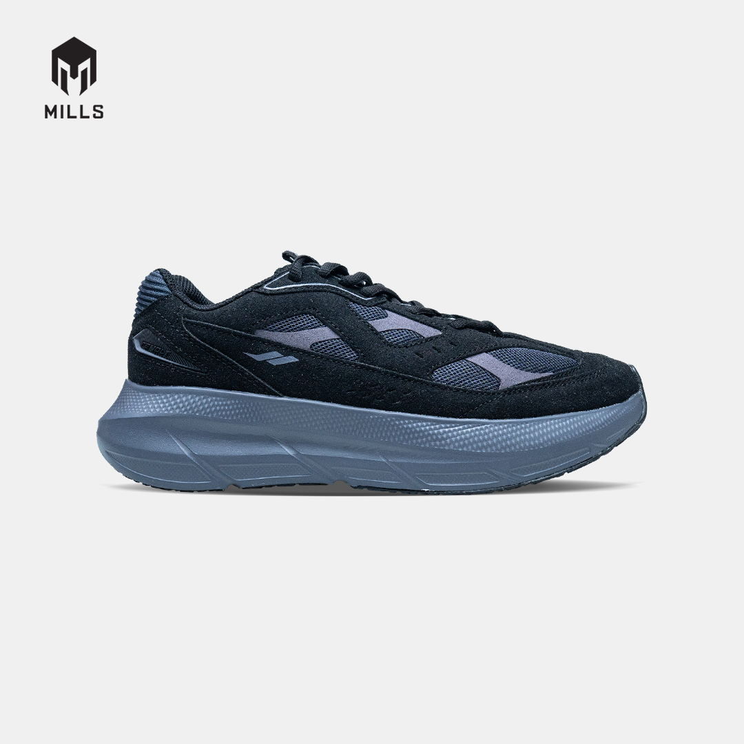 MILLS SEPATU LIFESTYLE REVOLT HYPER ALPHA BLACK/DK.GREY 9702902