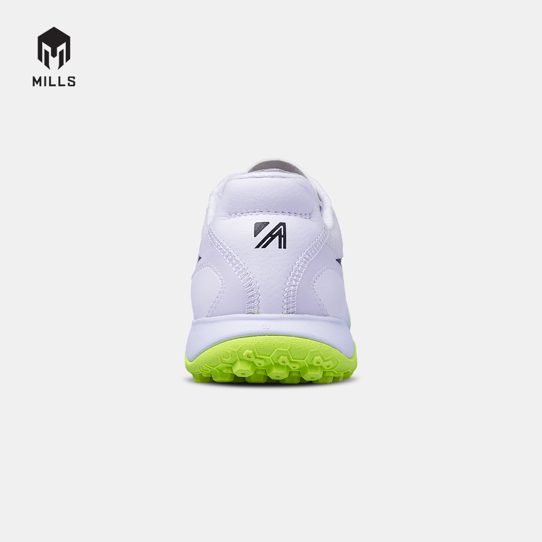 MILLS SEPATU MINI SOCCER ASTRO SPARTAN M2 PRIME TF WHITE/NEON LIME 900